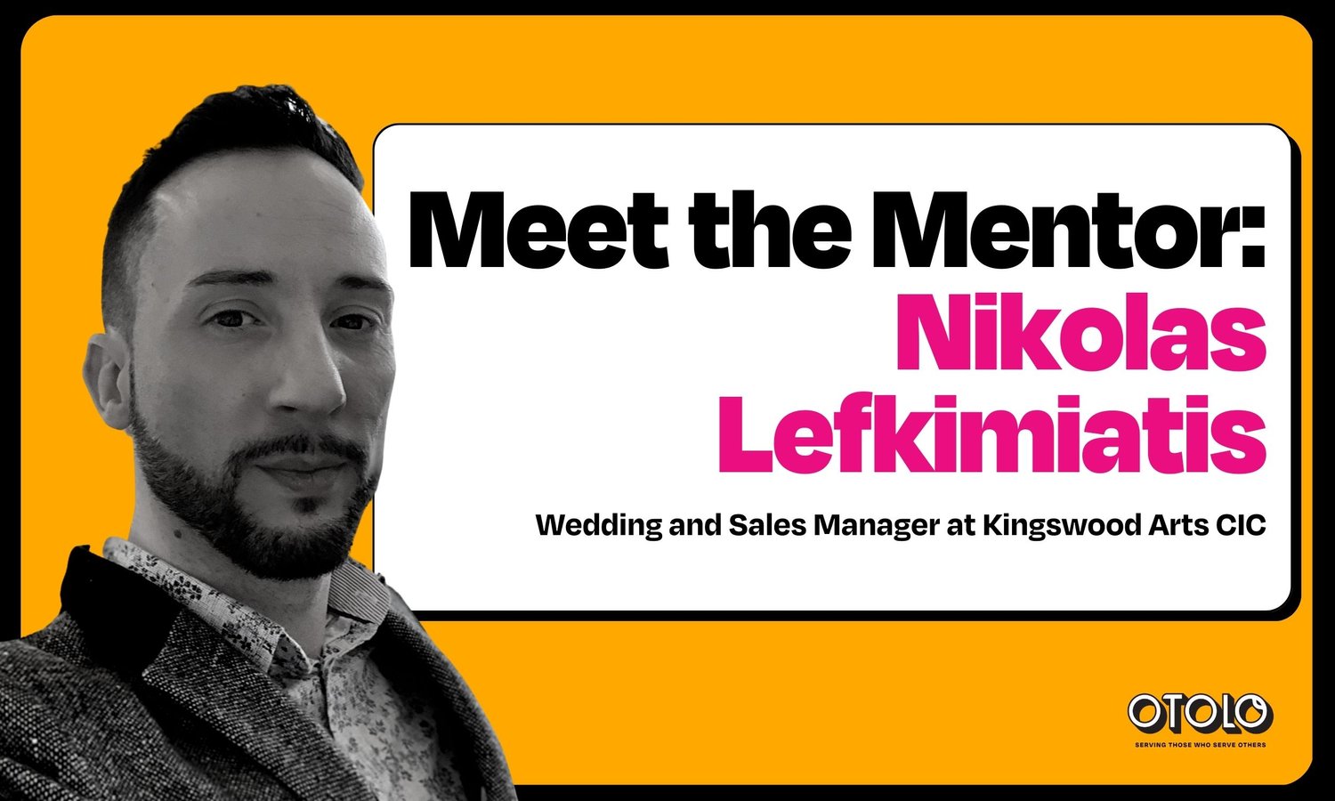 Meet the Otolo Mentor: Nikolas Lefkimiatis — Otolo
